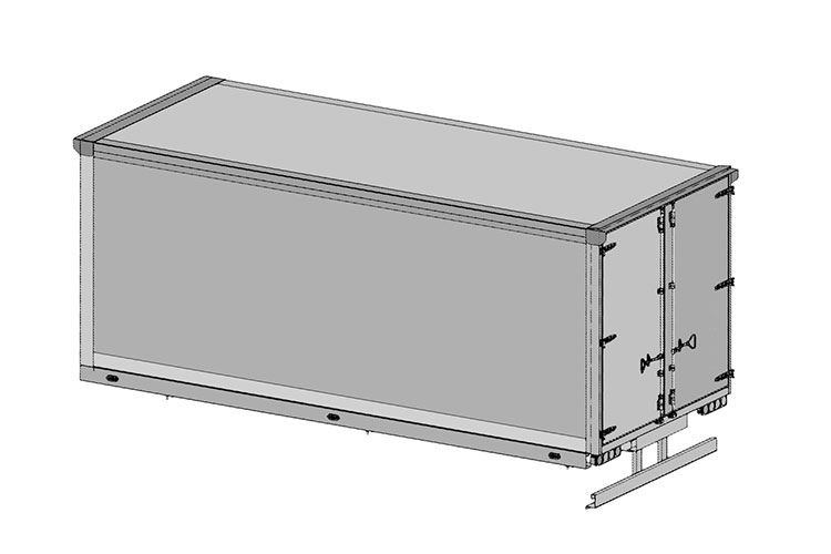 Design: 6.0m Refrigerated Meat Truck Bodies - TOPOLO-TRUCK