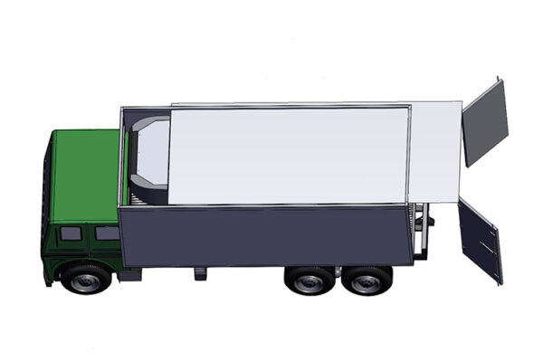 Design: Retractable Roof Refrigerated Trucks - TOPOLO-TRUCK